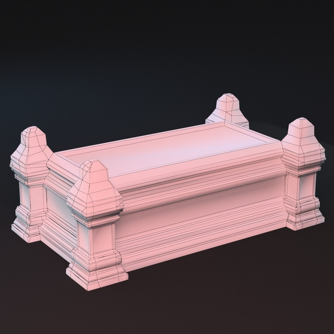 Sarcophagus 3D Model - TurboSquid 1394135