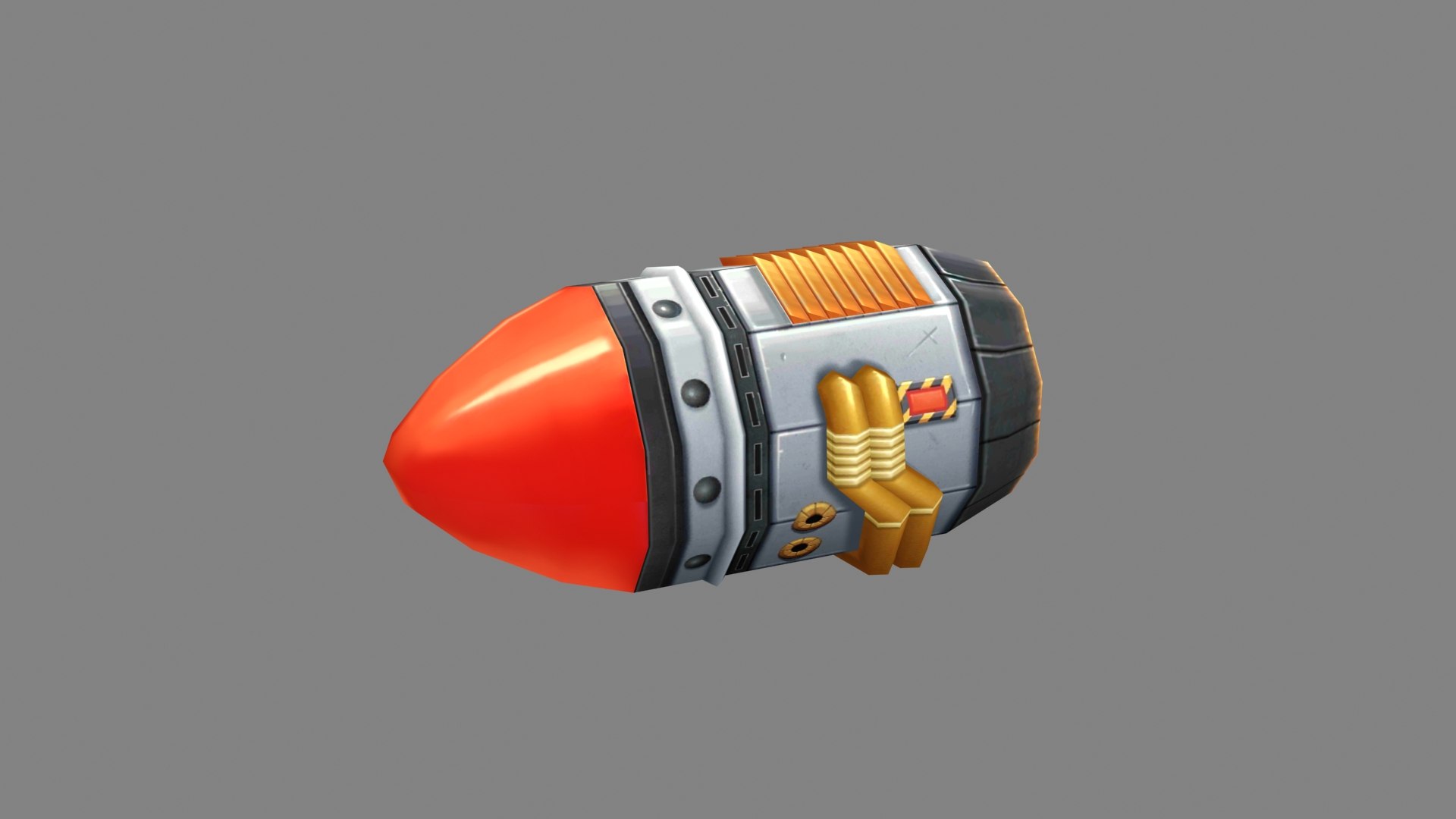 Cartoon Missile Rocket Launcher 3D - TurboSquid 2269658