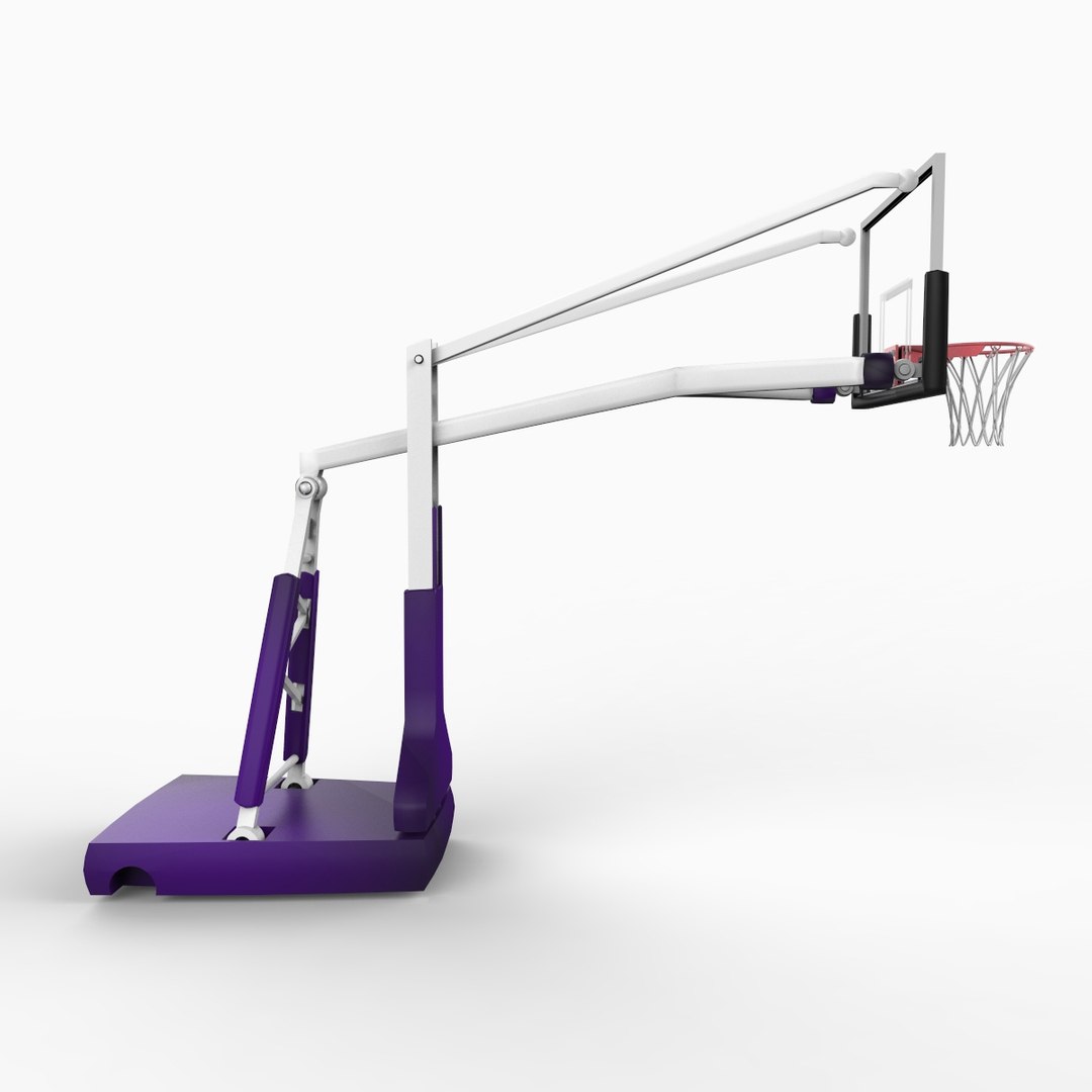 3d Model Institutional Style Basketball Standard