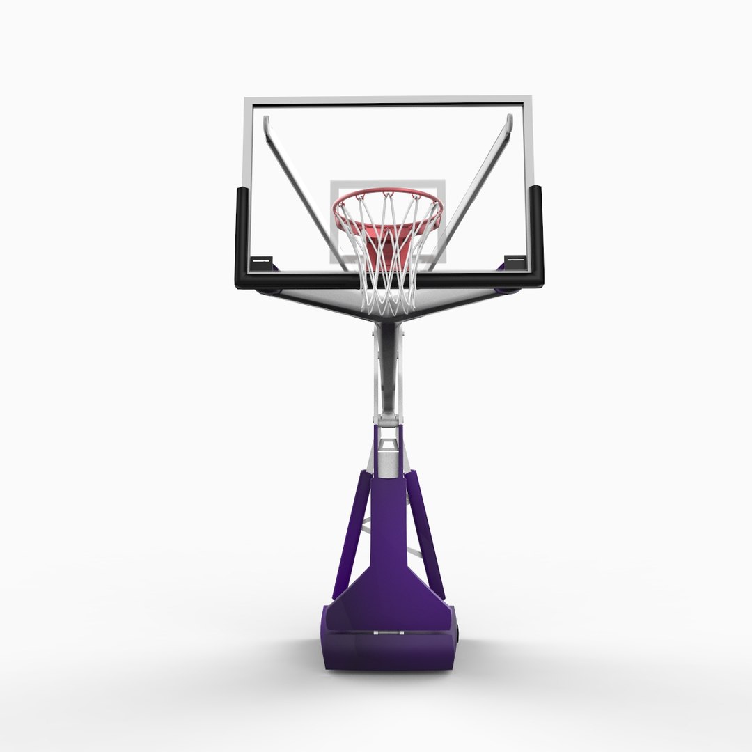 3d Model Institutional Style Basketball Standard