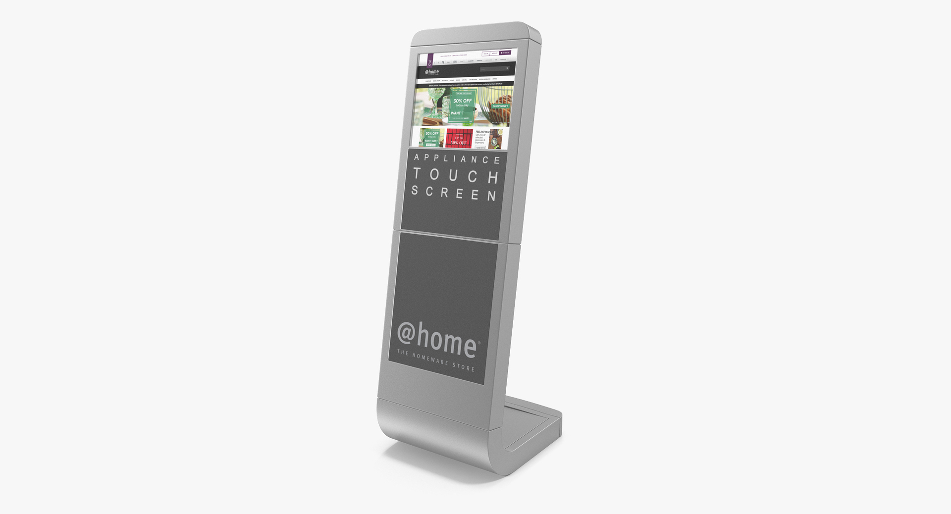 Information Broswer Kiosk Touch Screen 3D Model - TurboSquid 1217822
