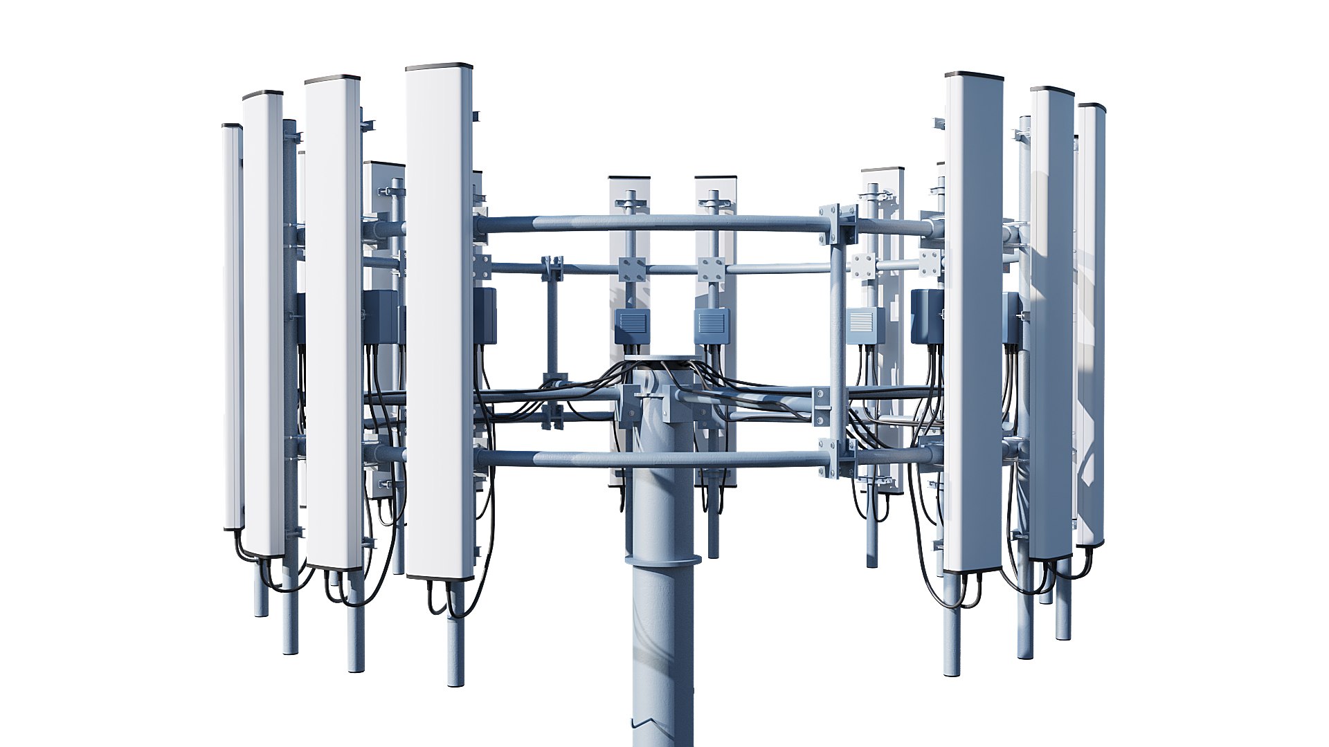 3D Telecom Tower - TurboSquid 1671720