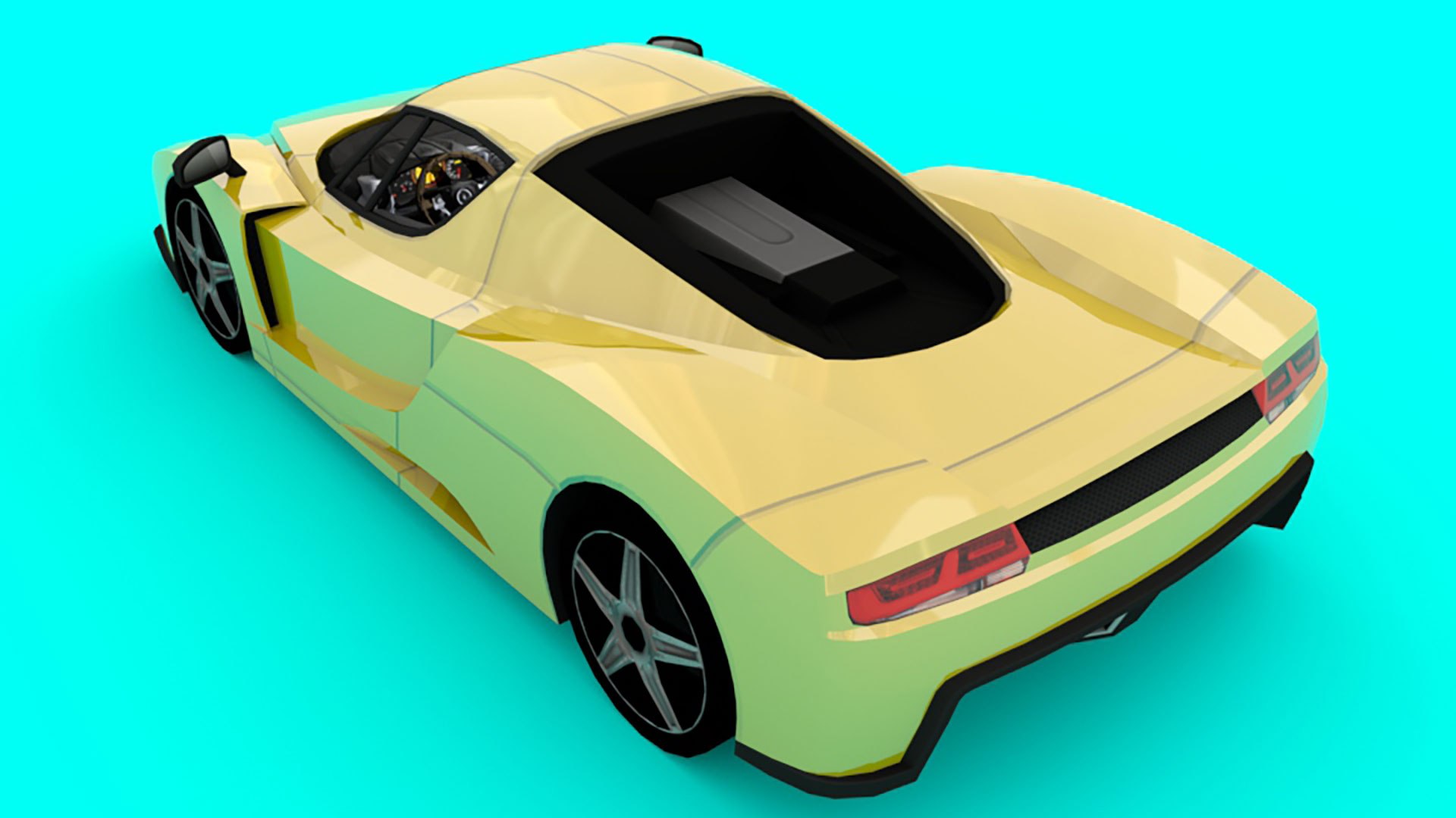 3D Car Low Poly - TurboSquid 2109430