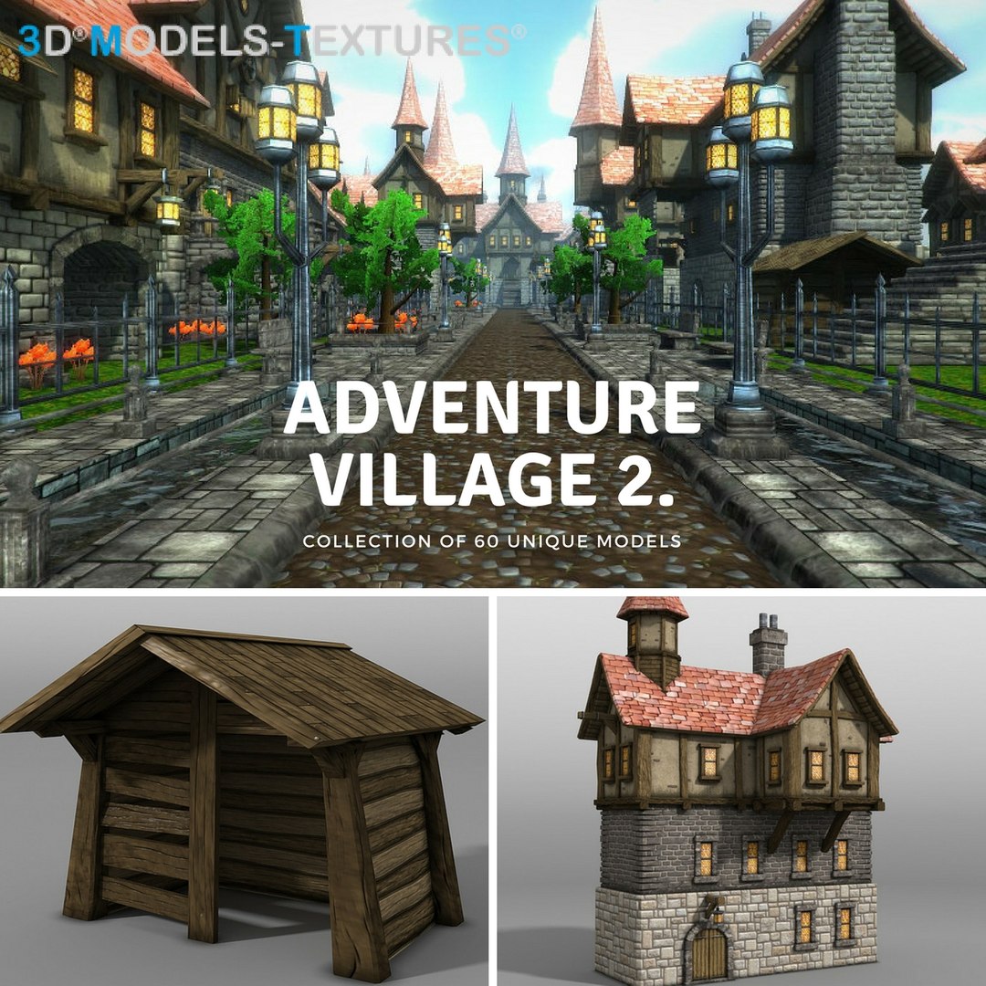 Villages 3D Model - TurboSquid 1206835