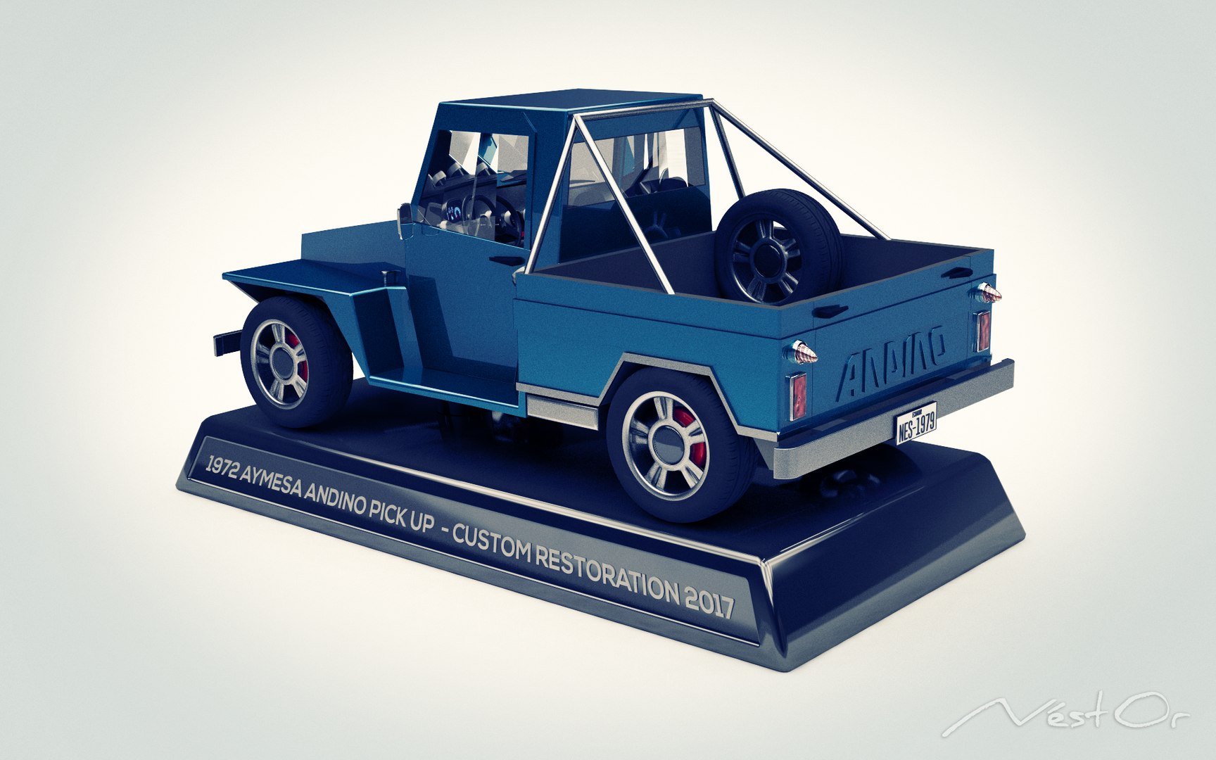 3D andino car model - TurboSquid 1178608