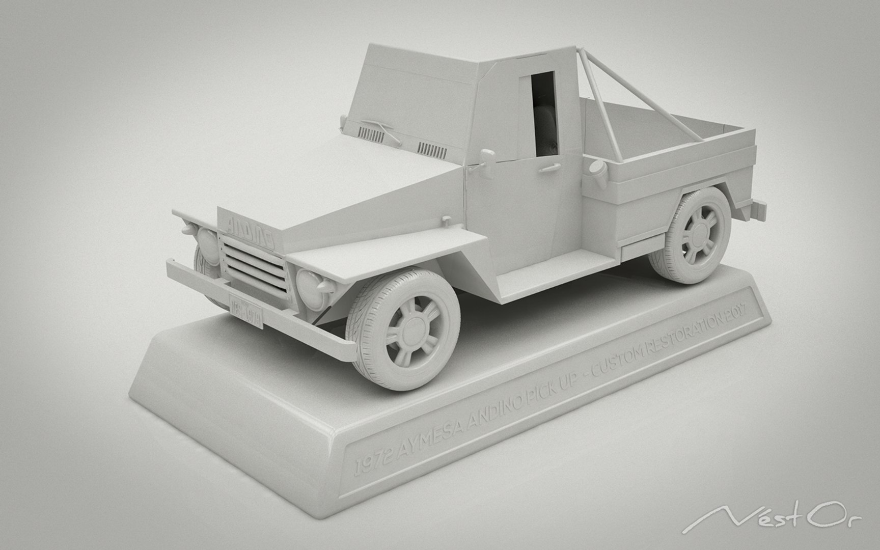 3D andino car model - TurboSquid 1178608