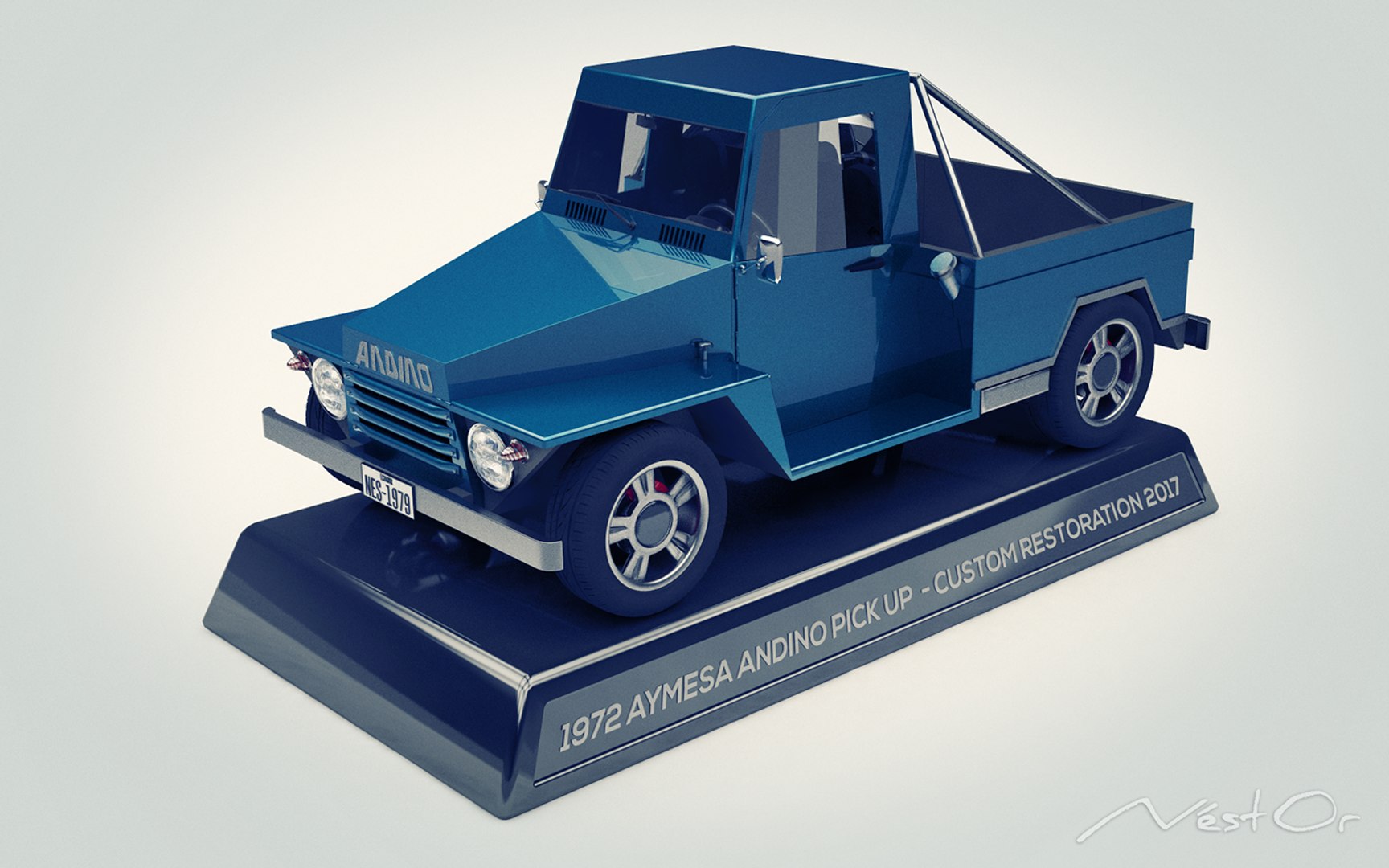3D andino car model - TurboSquid 1178608