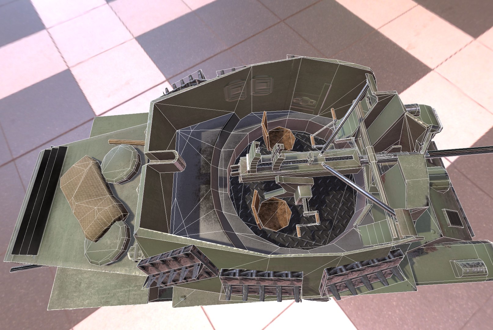 3d Obj Ww2 Tank Nimrod