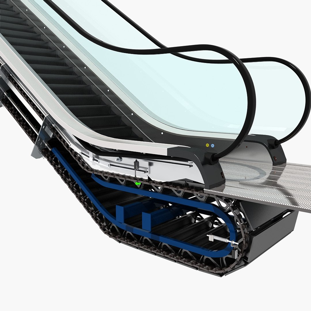 3D Model Escalator - TurboSquid 1346669