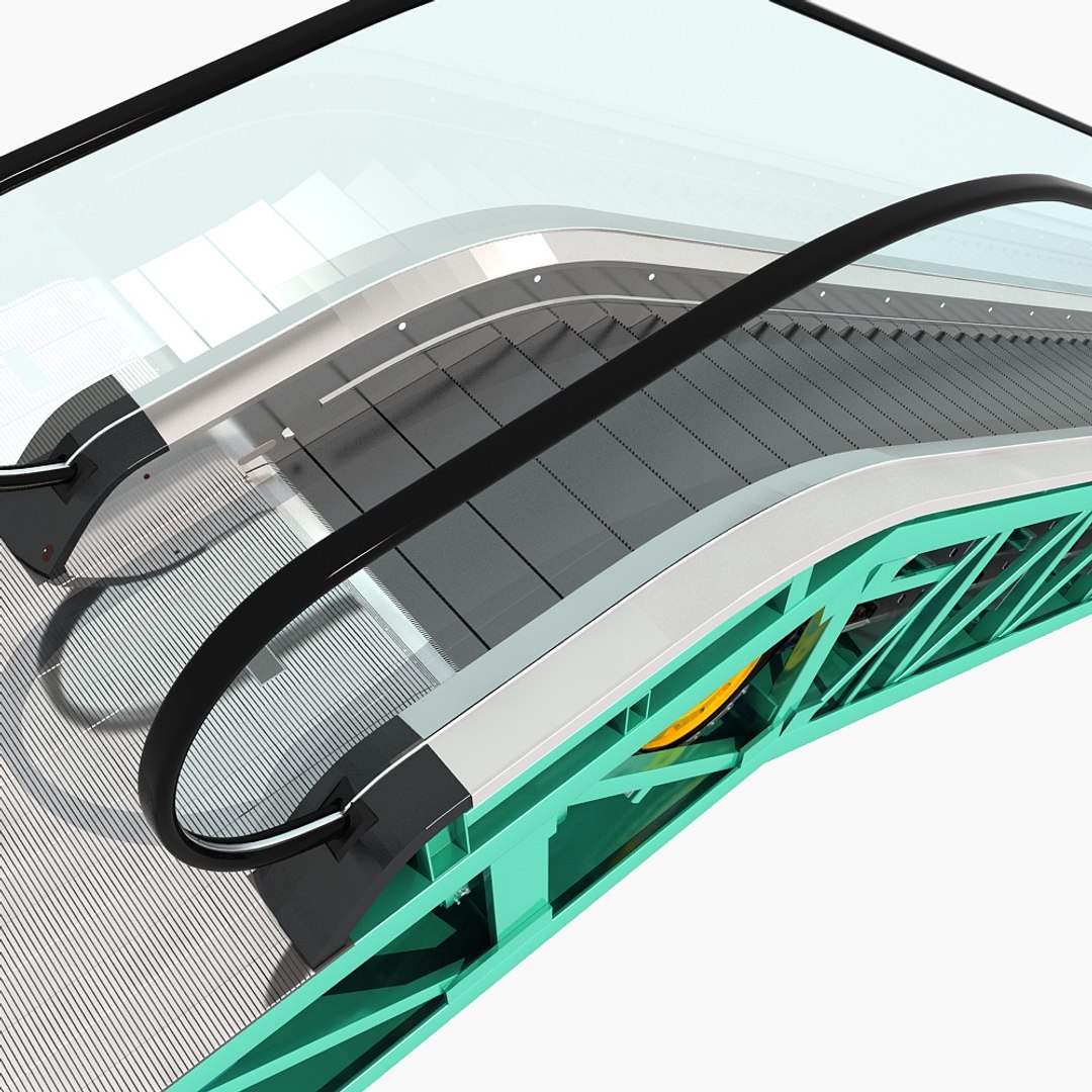 3D Model Escalator - TurboSquid 1346669