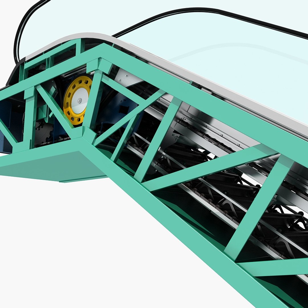 3D Model Escalator - TurboSquid 1346669