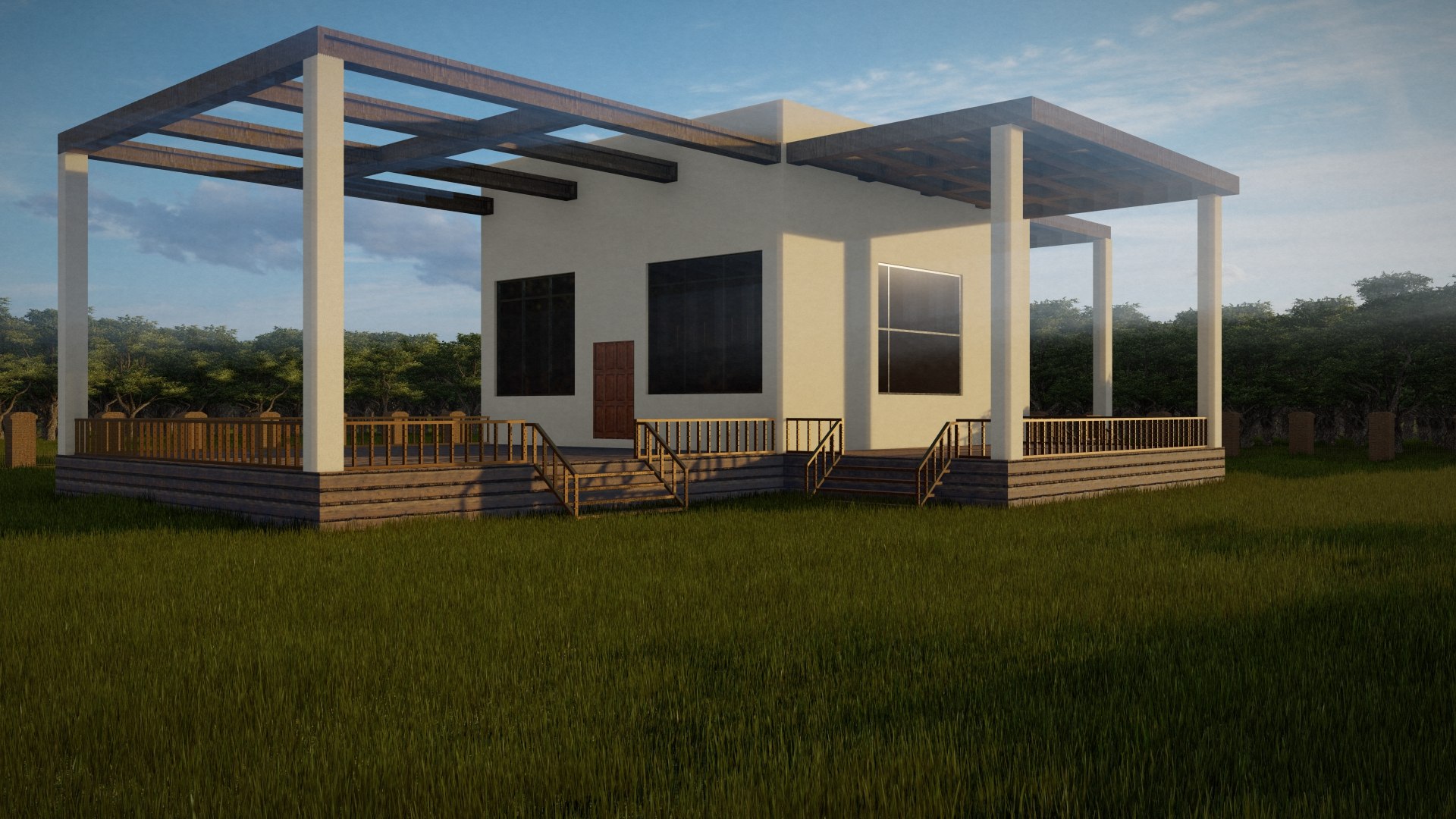 Farm House Model - TurboSquid 1996863