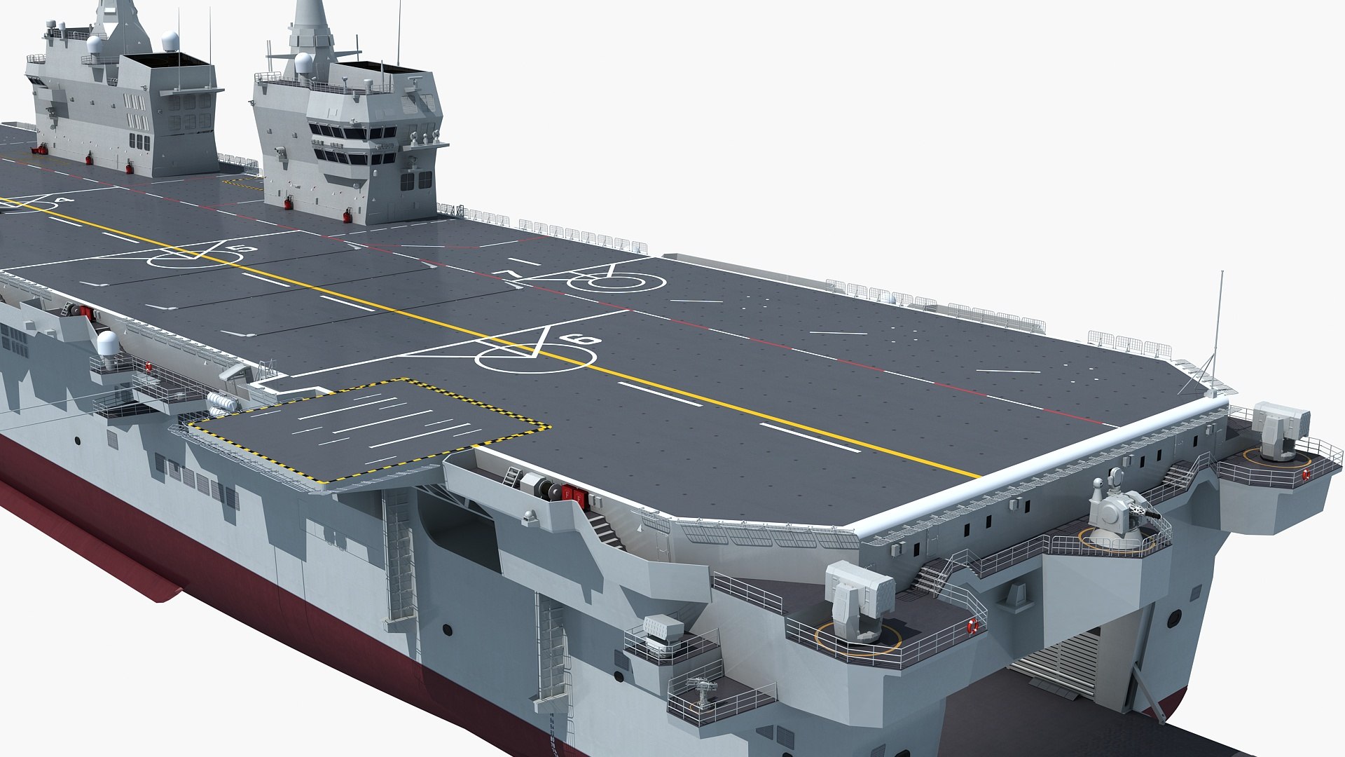 Chinese Type 076 Amphibious Assault ShipMAX 3D Model - TurboSquid 2457503