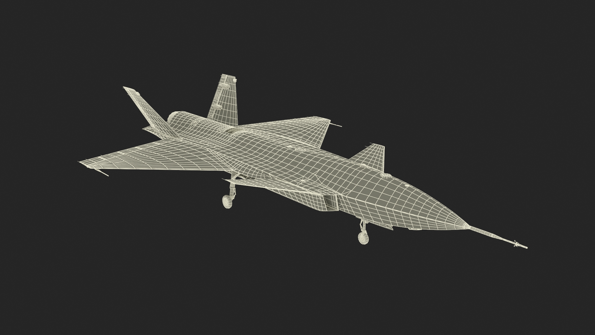 3D Tactical Unmanned Jet Aircraft Black Rigged For Cinema 4D ...