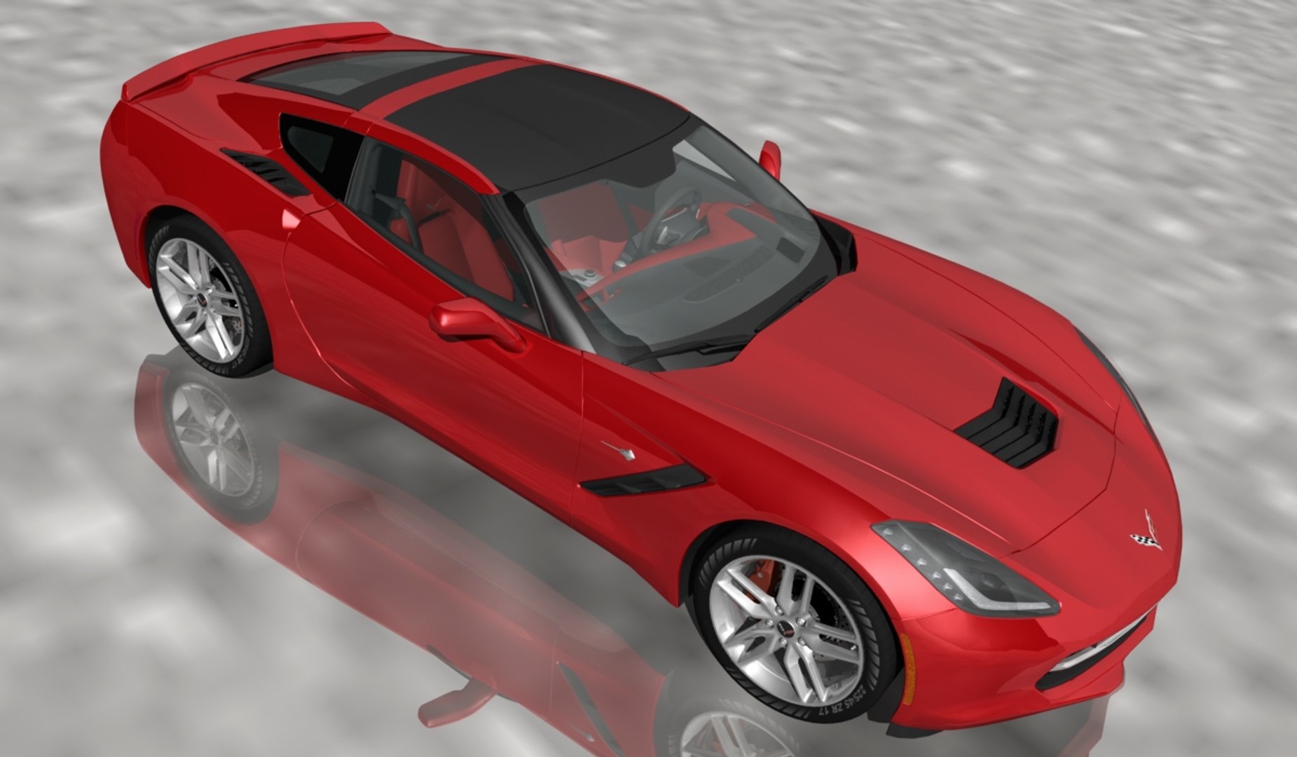 3D Chevrolet Corvette C7 Stingray - TurboSquid 1351115
