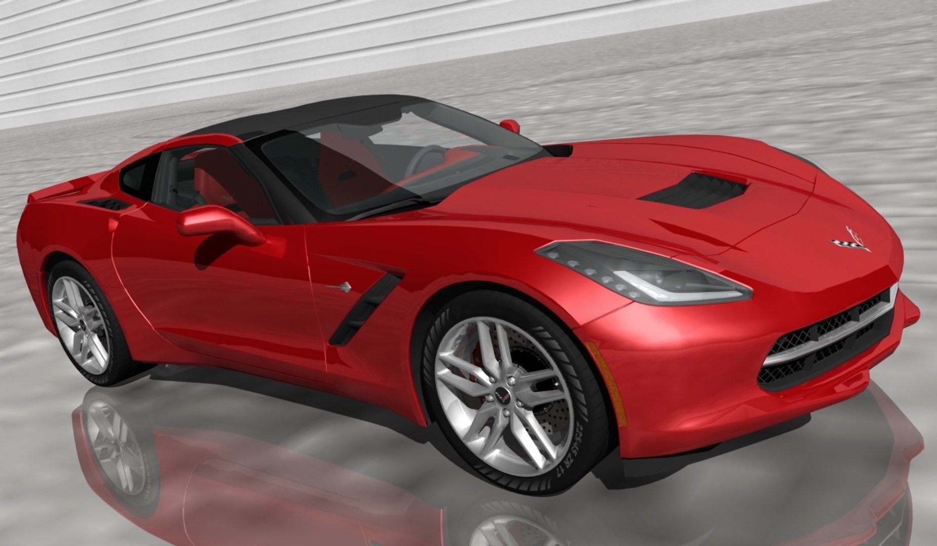 3D Chevrolet Corvette C7 Stingray - TurboSquid 1351115