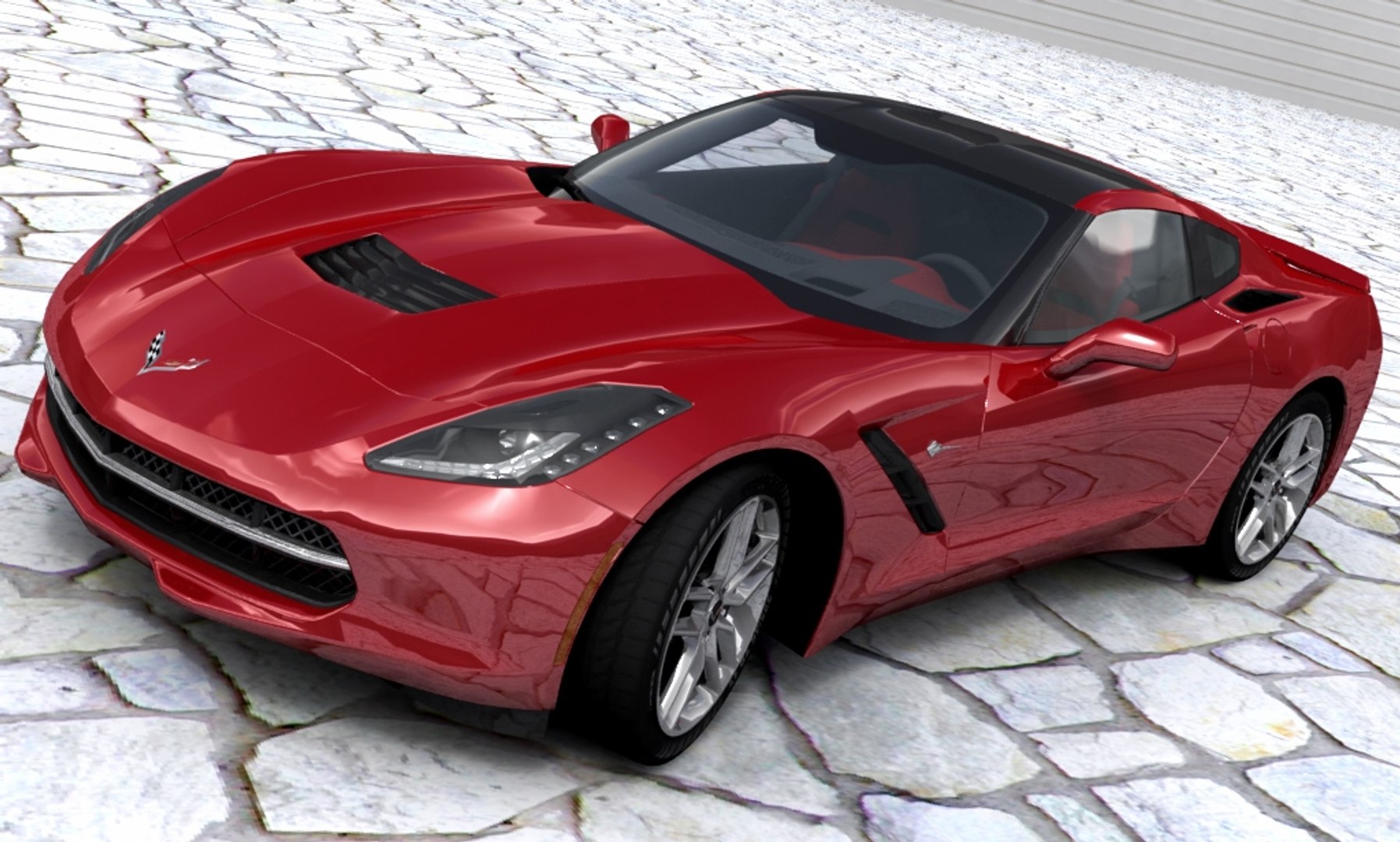 3D Chevrolet Corvette C7 Stingray - TurboSquid 1351115