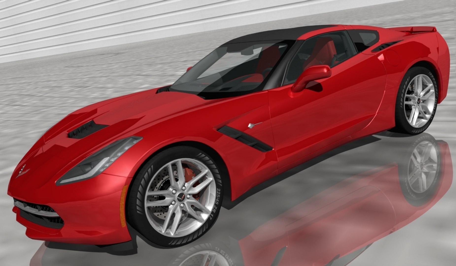 3D Chevrolet Corvette C7 Stingray - TurboSquid 1351115