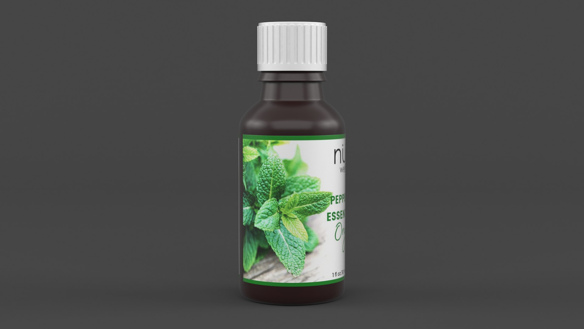 Organic Essential Oil 3D Model - TurboSquid 2043480
