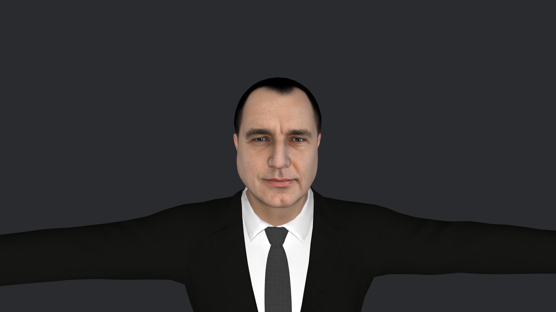 3D Model Boyko Borisov Hyper Realistic Full Body Fully Rigged 3D ...