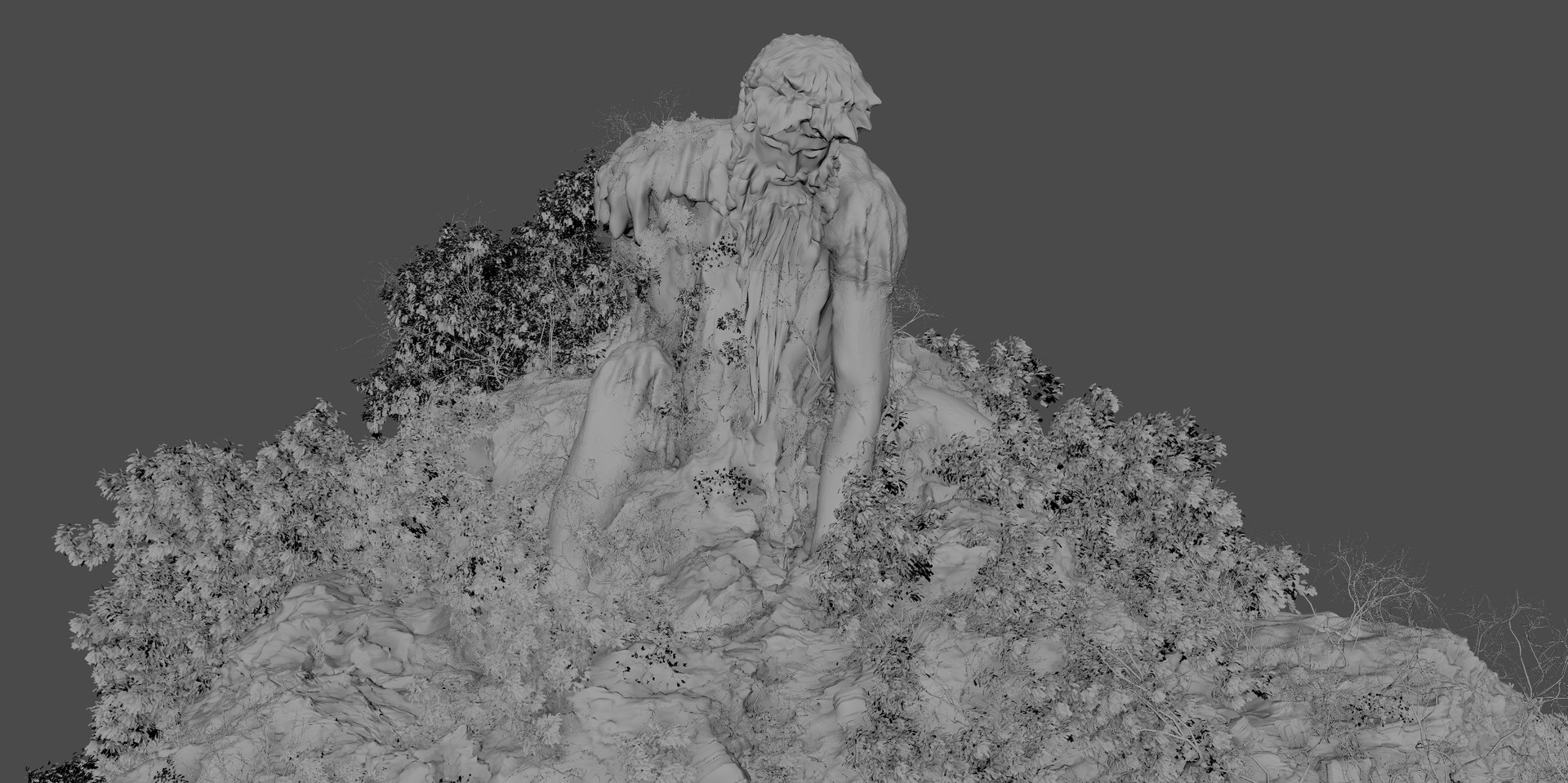 3D The Apennine Colossus - TurboSquid 2414607