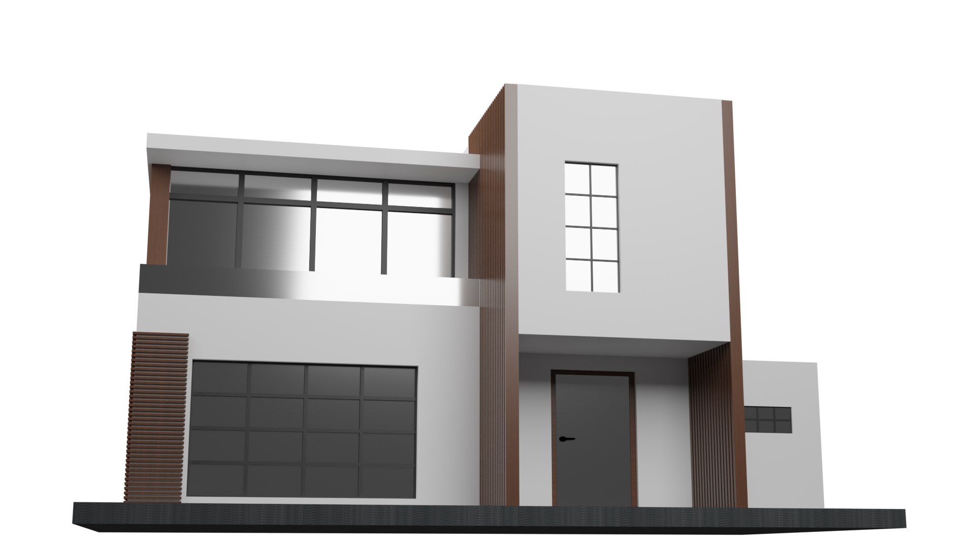 Free 3D Modern House Model - TurboSquid 2111702