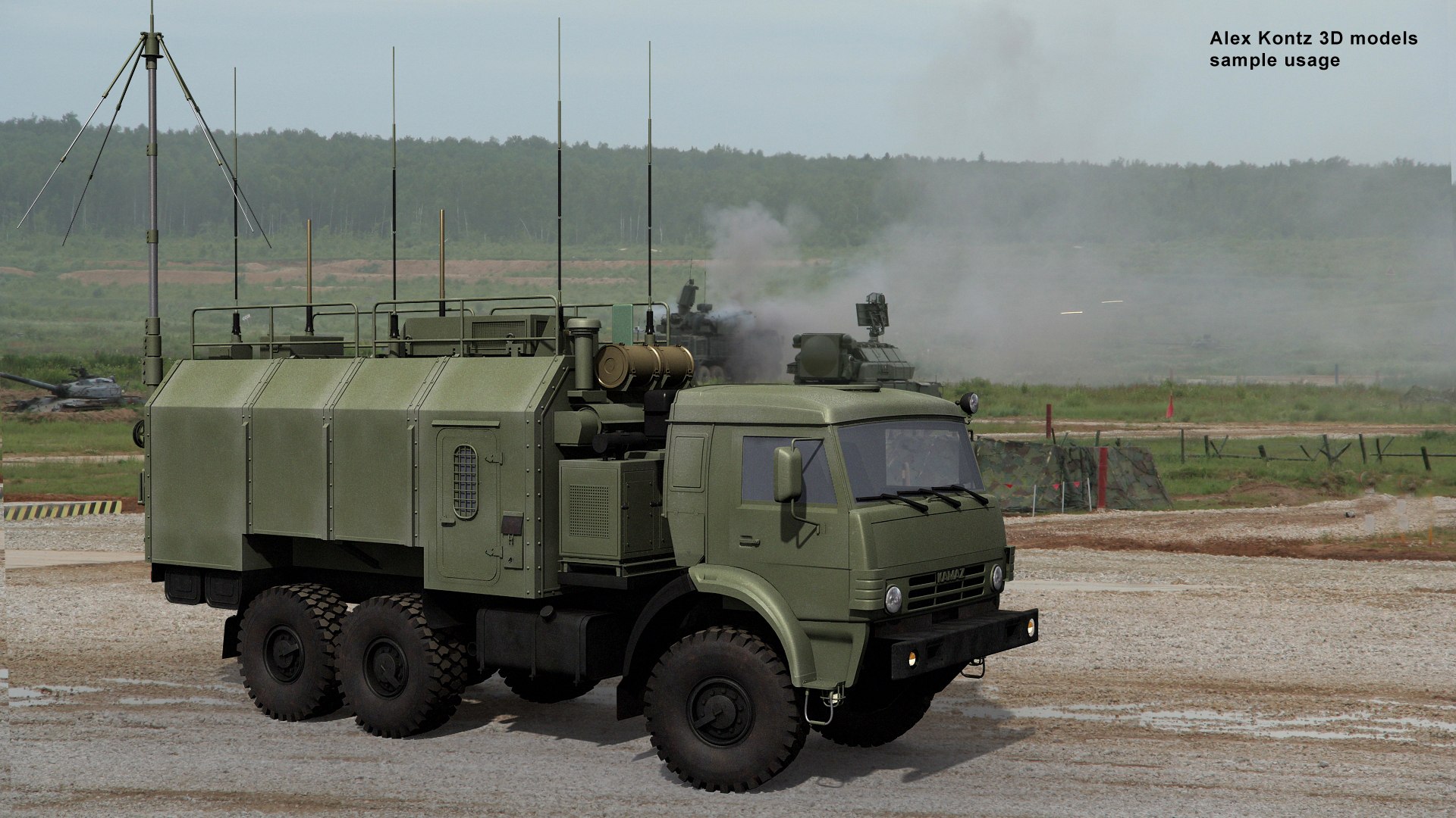 Barnaul-T MP-K 3D Model - TurboSquid 2244933