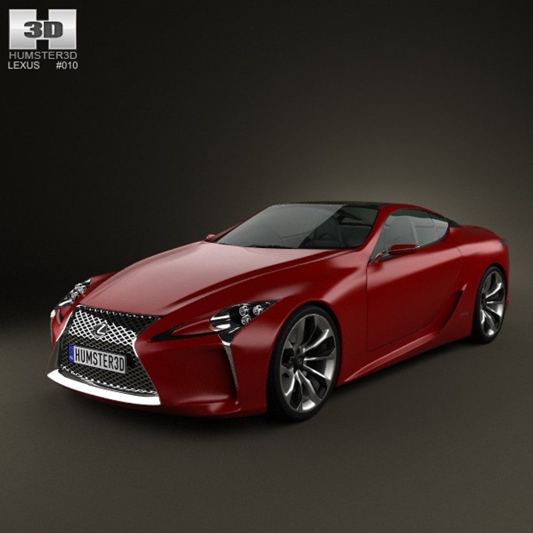 3d model lexus lf-lc lf