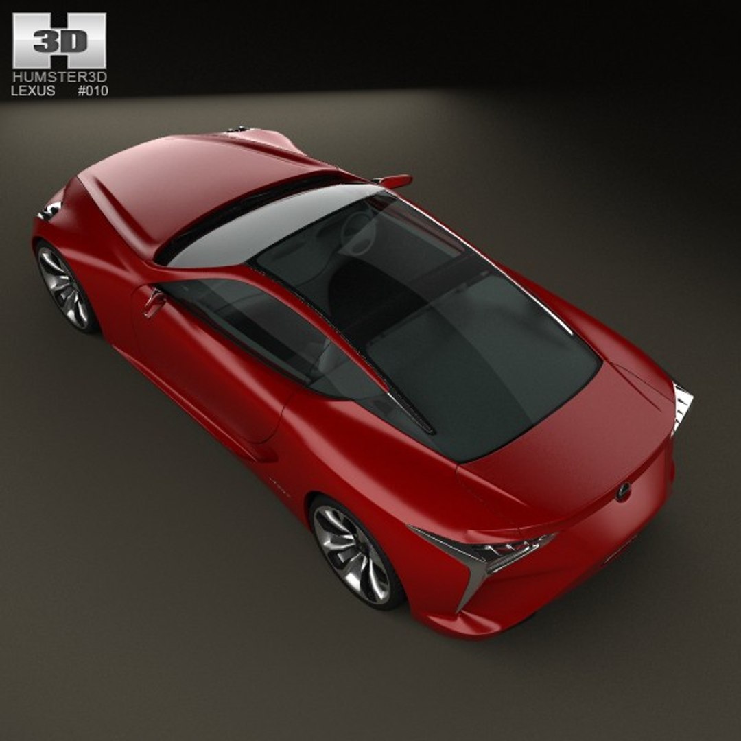 3d model lexus lf-lc lf