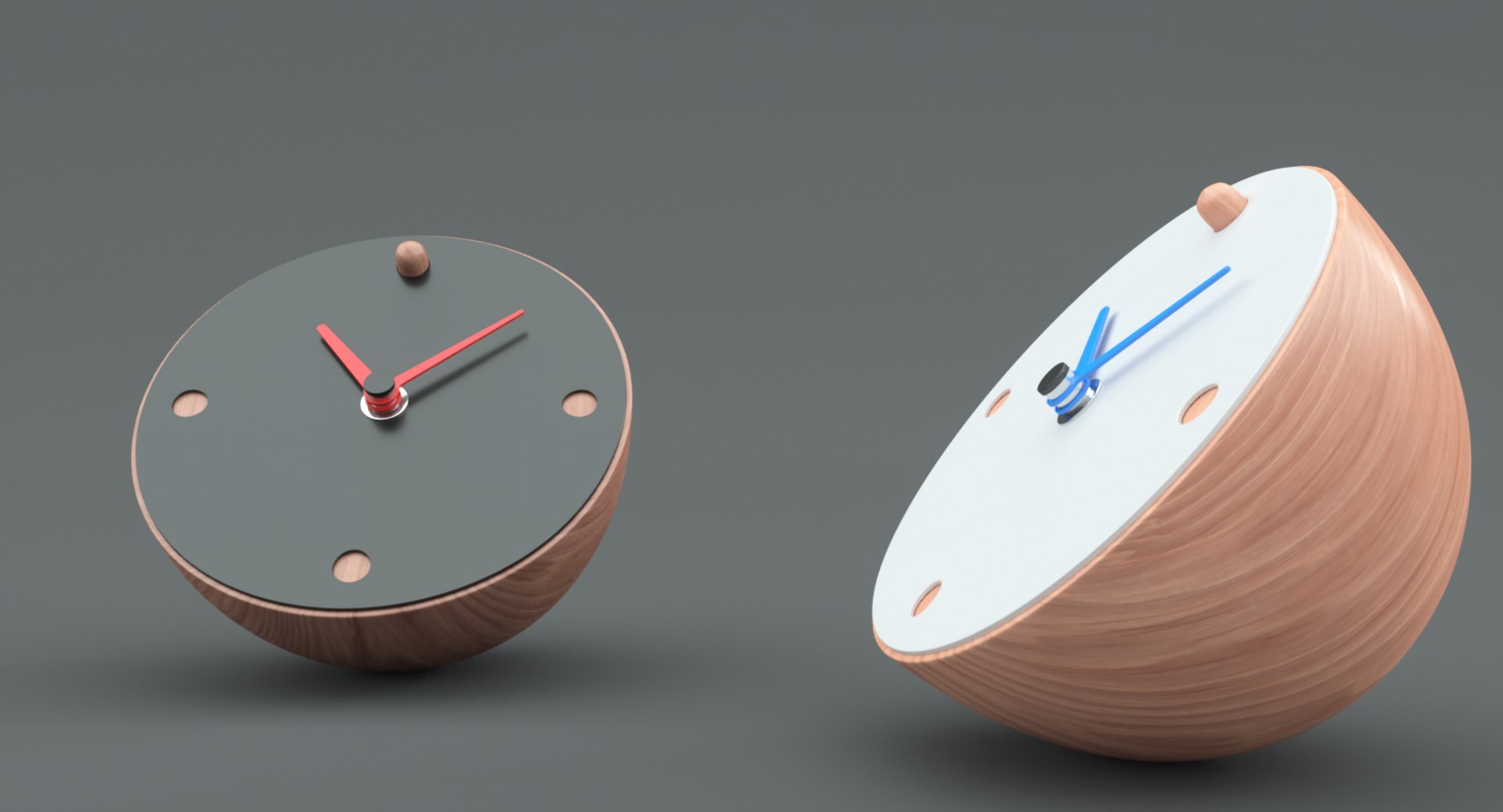 3D model contemporary desk clock - TurboSquid 1264066
