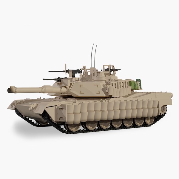 MBT M1A2 ABRAMS TUSK 2 3D model - TurboSquid 2046480