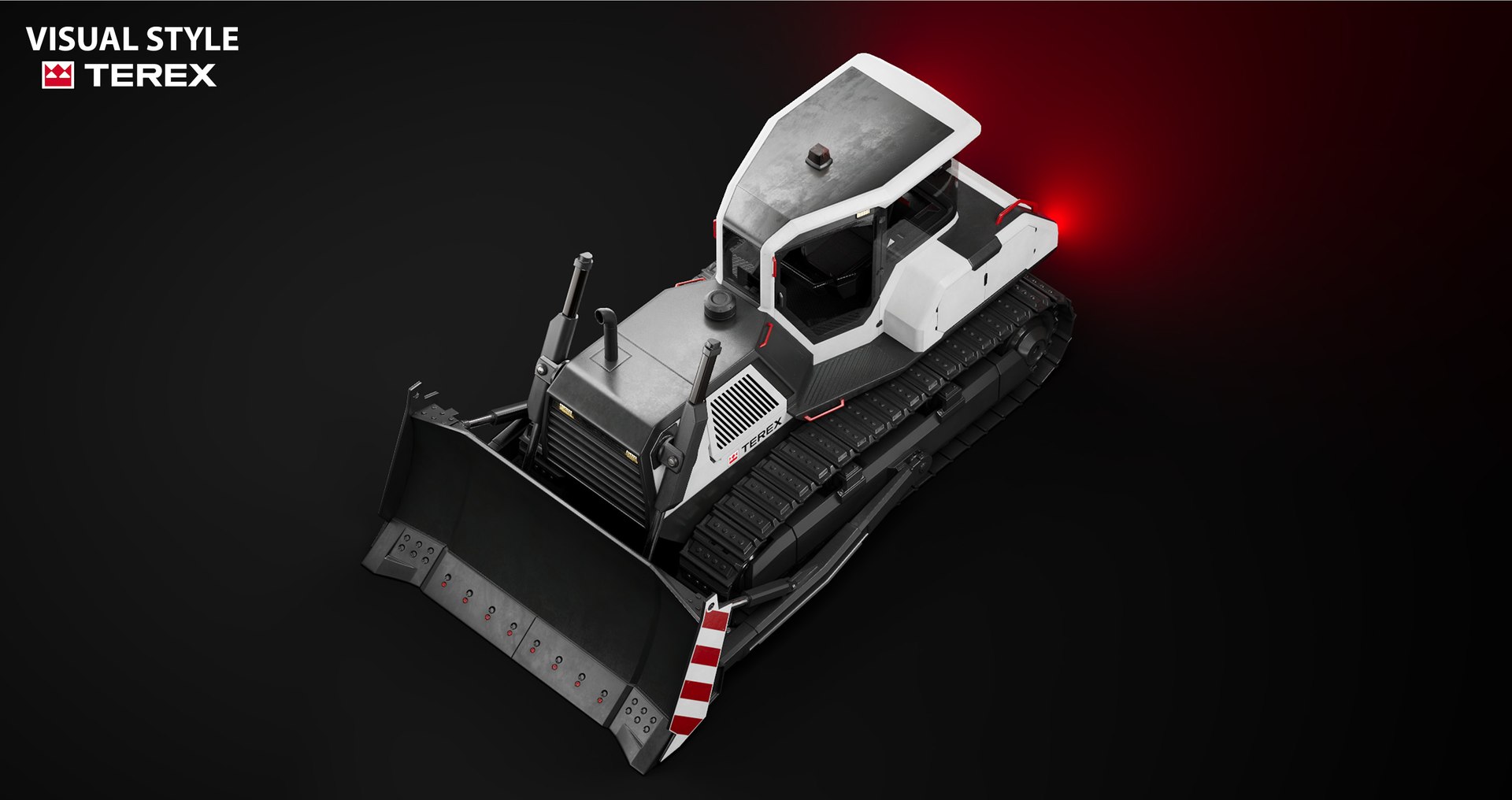 3D Bulldozer Terex - TurboSquid 2459359