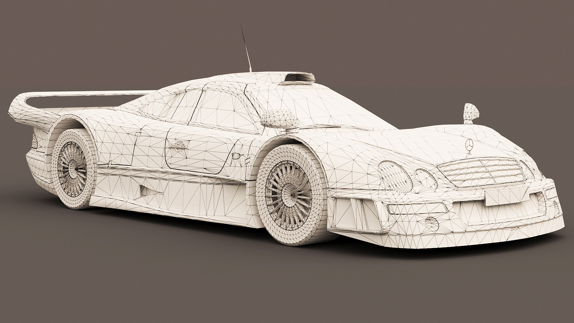 3D Mercedes Benz Clk Gtr 1998 - TurboSquid 2188206