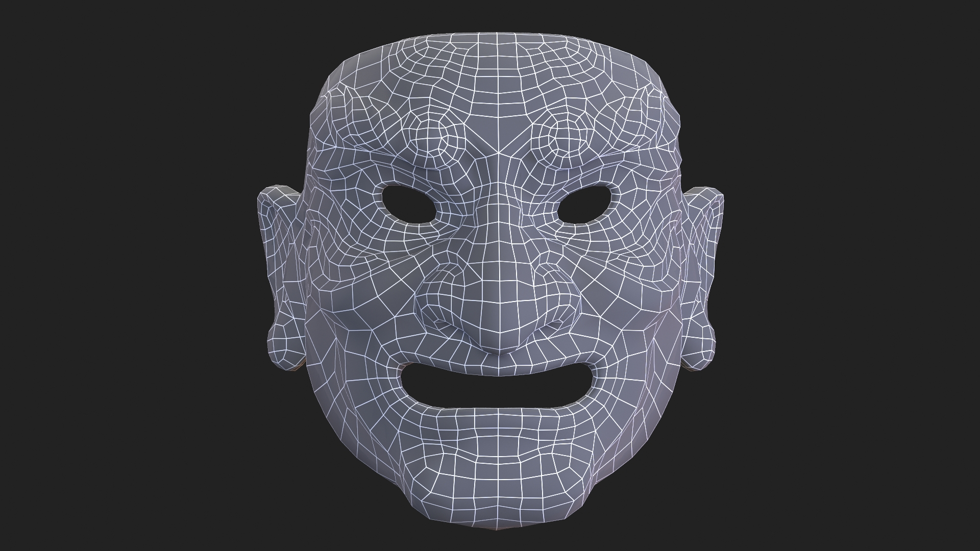 Samurai Mask 3D Model - TurboSquid 2211153