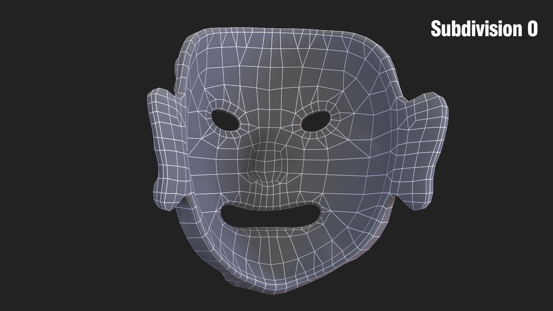 Samurai Mask 3D Model - TurboSquid 2211153