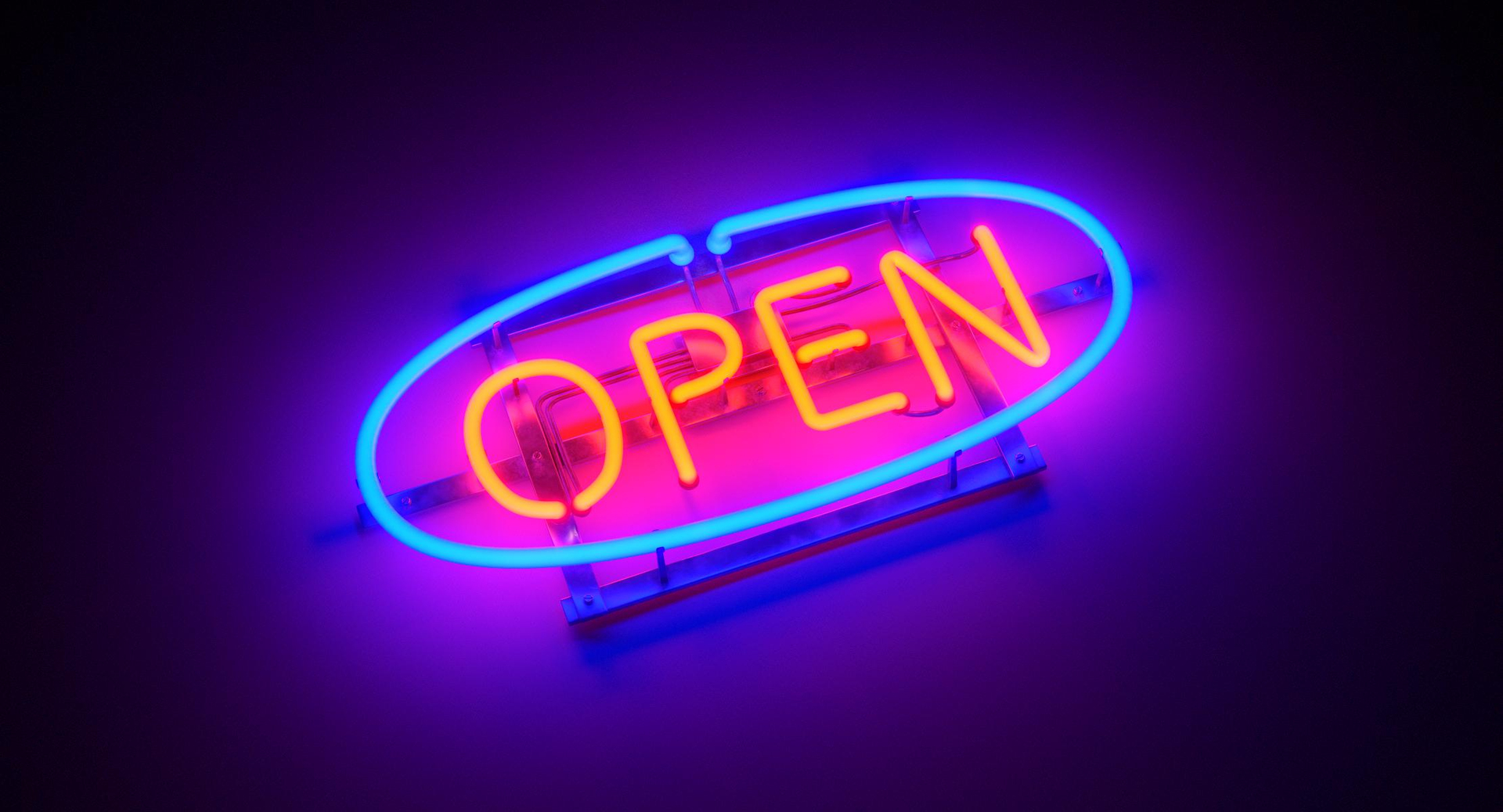 Neon Open Sign 3D Model - TurboSquid 1410938