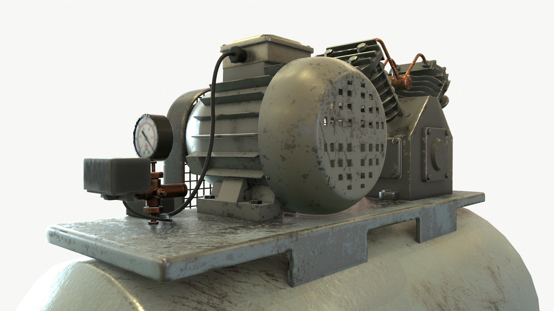 Compressor 3D Model - TurboSquid 2215606