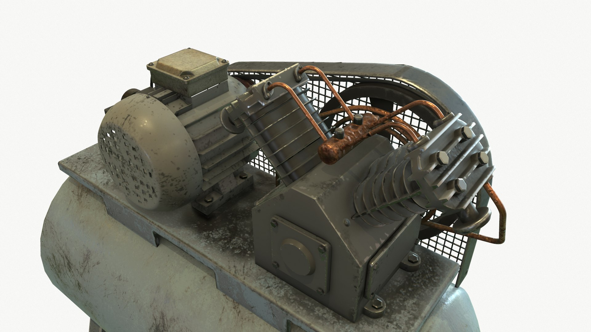 Compressor 3D Model - TurboSquid 2215606