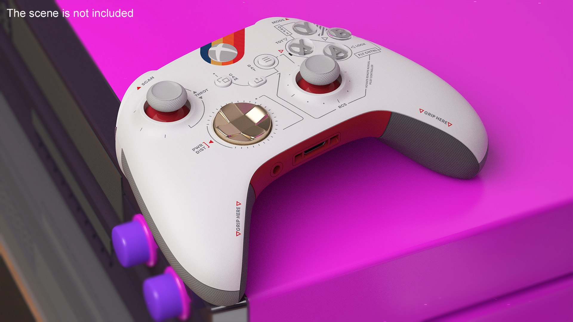 3D Xbox Wireless Controller Starfield Limited Edition - TurboSquid 2131571