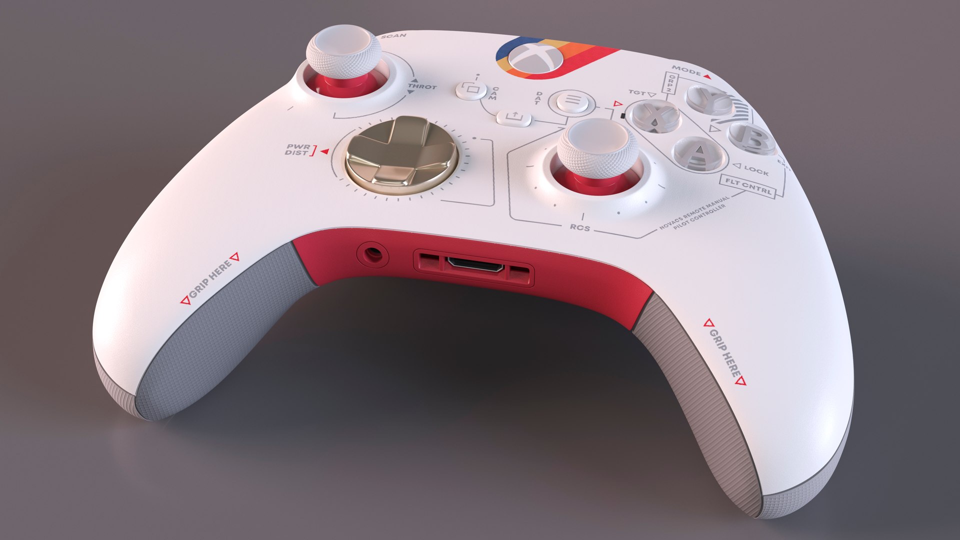 3D Xbox Wireless Controller Starfield Limited Edition - TurboSquid 2131571