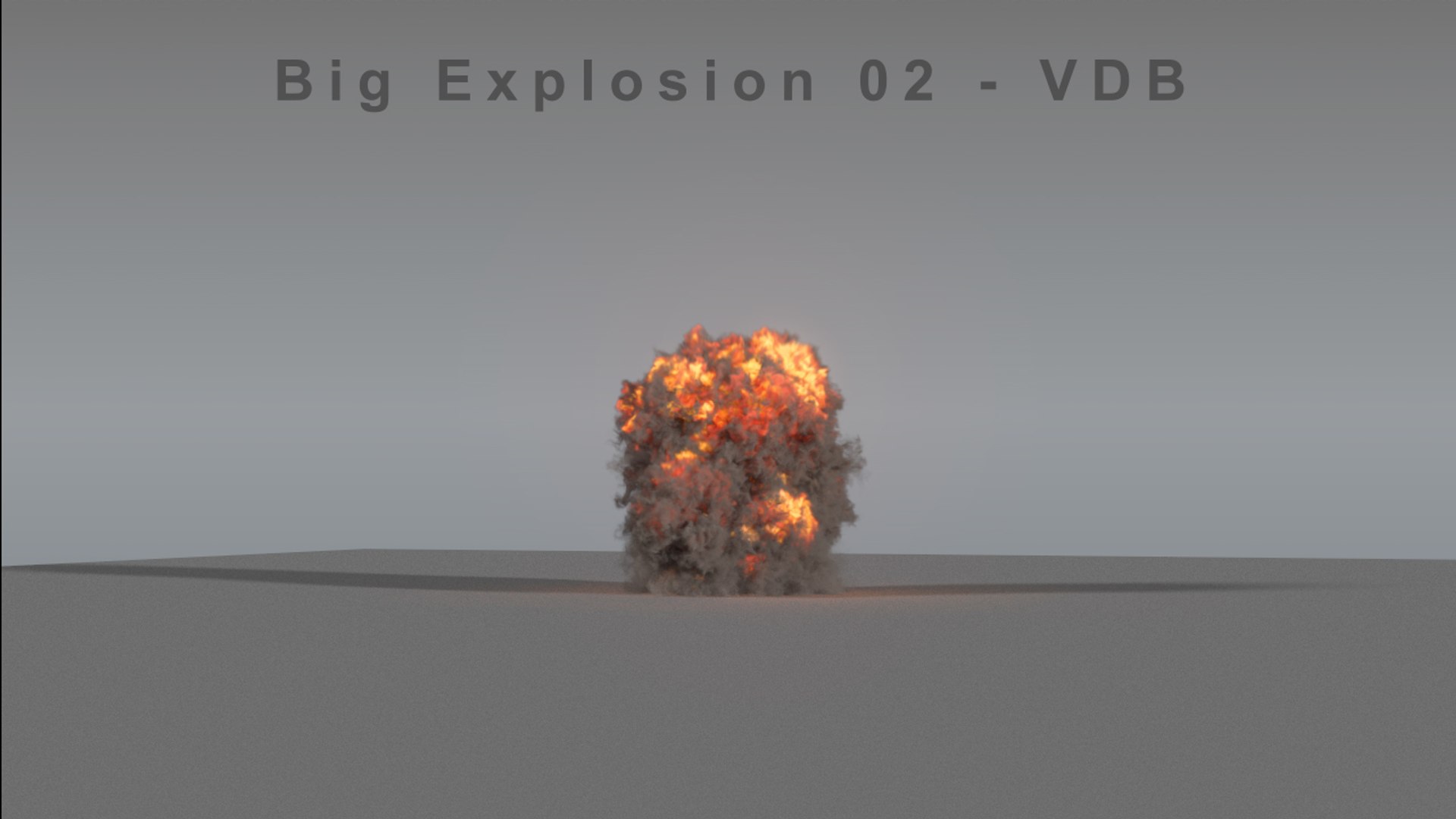 Explosion - Vdb 3D Model - TurboSquid 1510384
