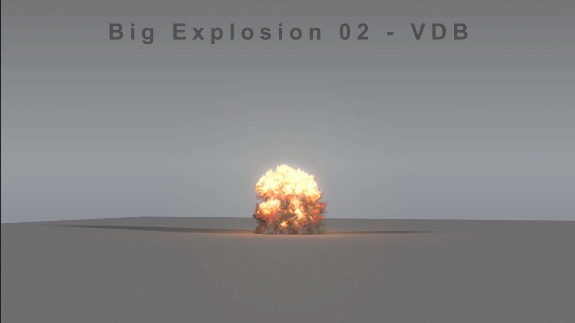 Explosion - Vdb 3D Model - TurboSquid 1510384