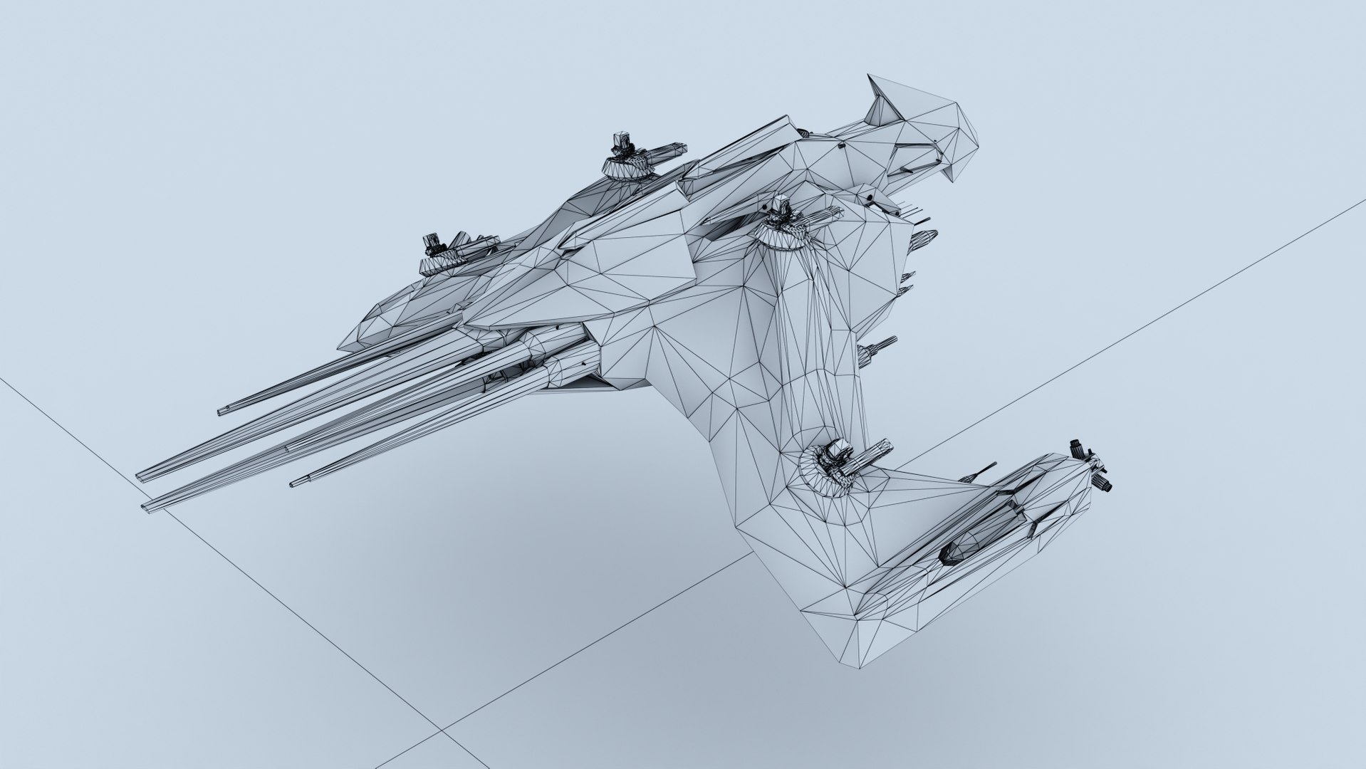 3D Scifi Spaceship 15 - TurboSquid 2309454