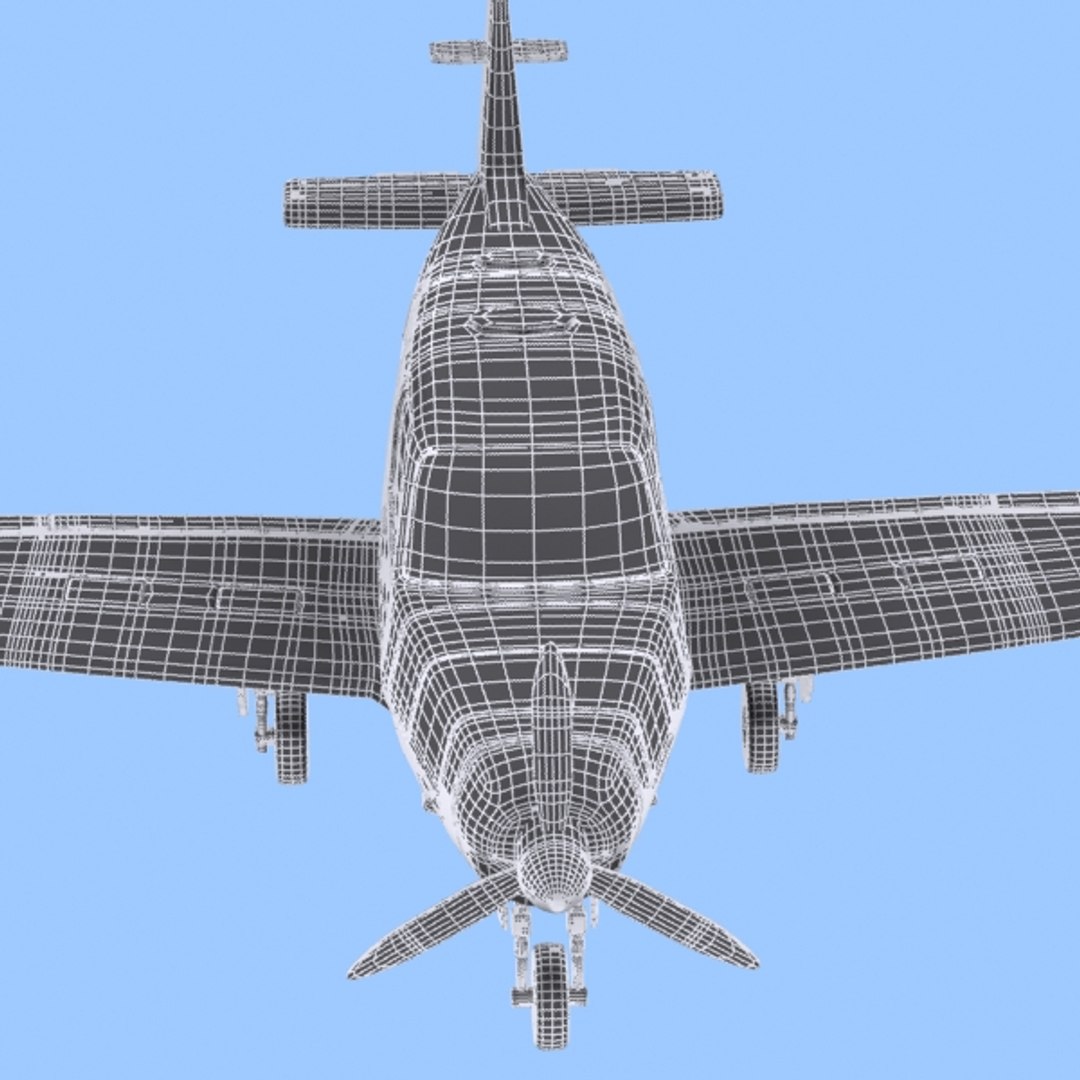 3d Cartoon Trainer Aircraft