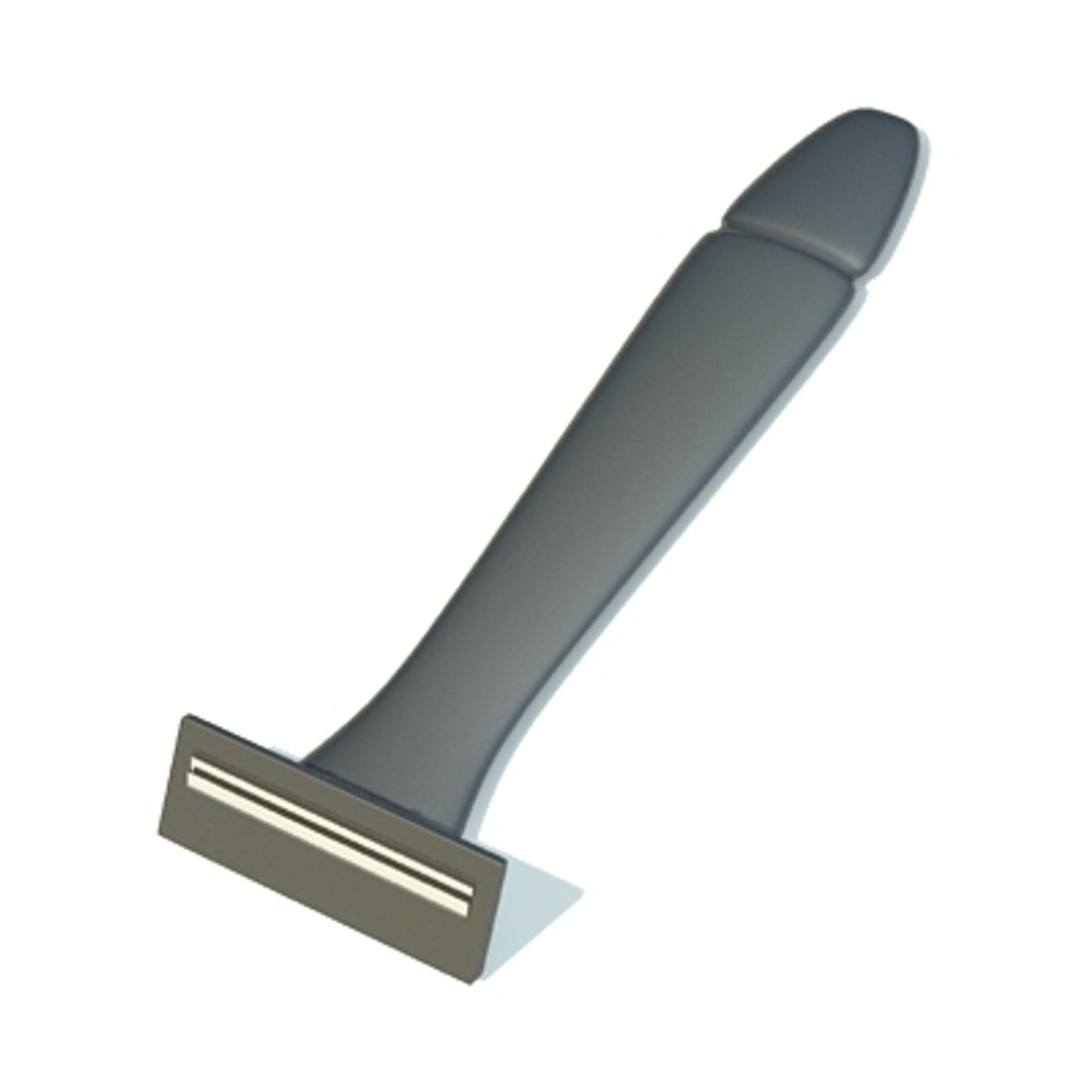 3d Model Razor Blade