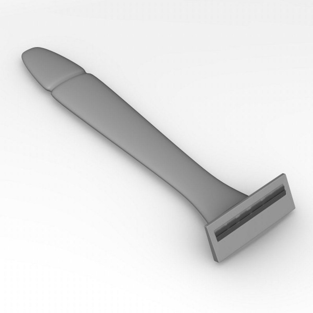 3d Model Razor Blade