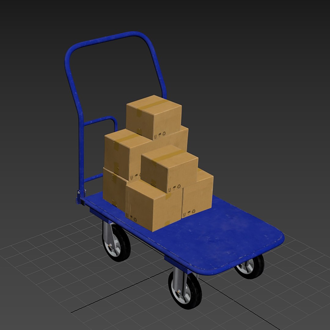 3D Model Cart N2 - TurboSquid 2144529