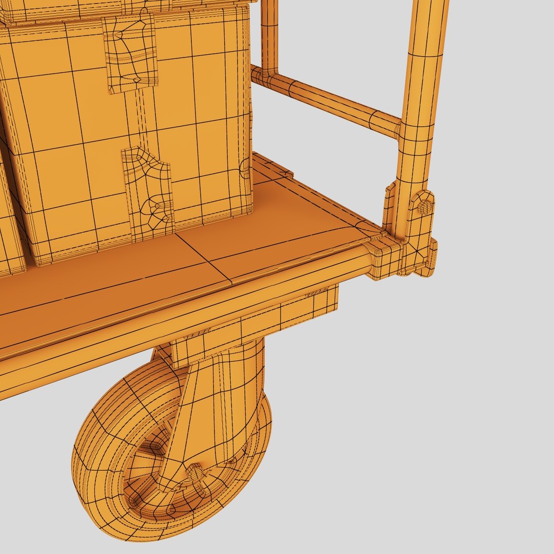3D Model Cart N2 - TurboSquid 2144529