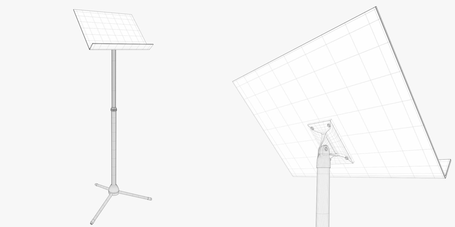 3D Music Stand 1 Model - TurboSquid 1910619