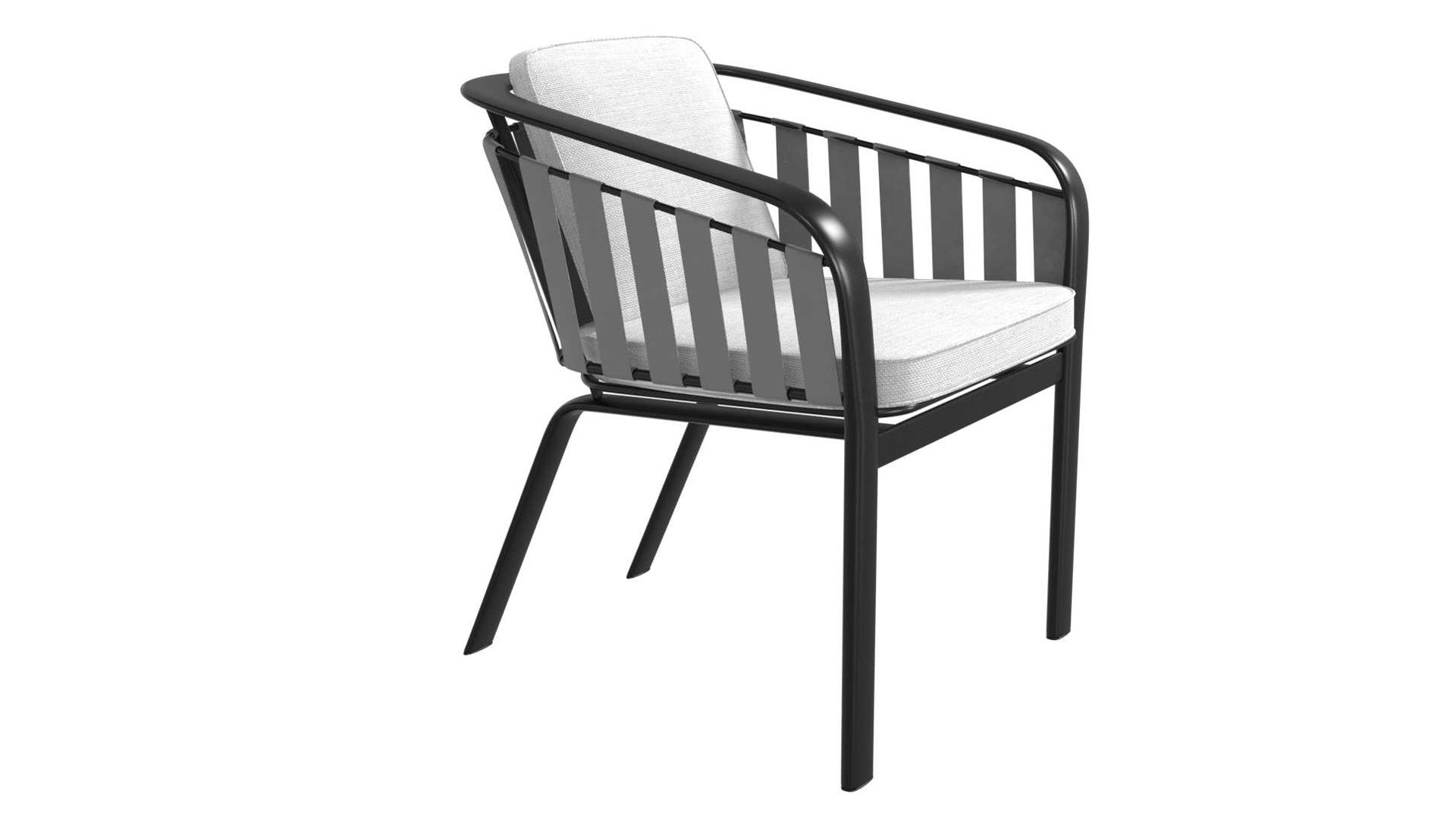 3D Tropitone Trelon Stacking Cushion Chair model - TurboSquid 1827701